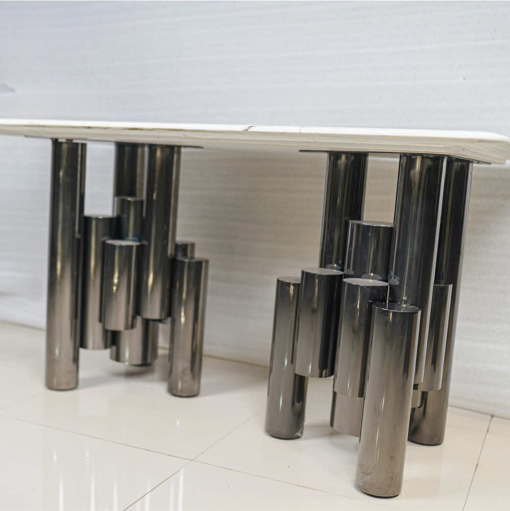 Buy Bullet 6 Seater Dining Table at Wholesale Price in India– Gharnish