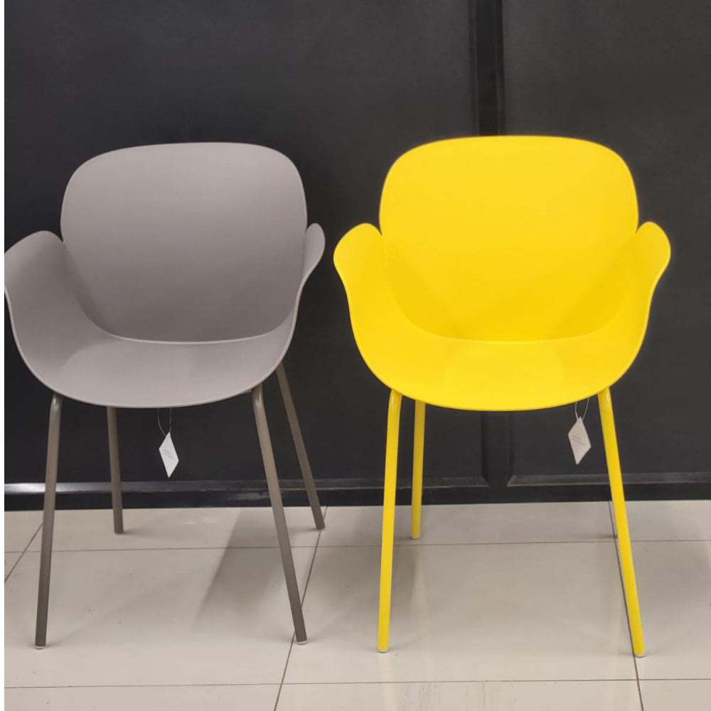 Buy Buttercup PVC cafe chair Grey at Wholesale Price in India– Gharnish
