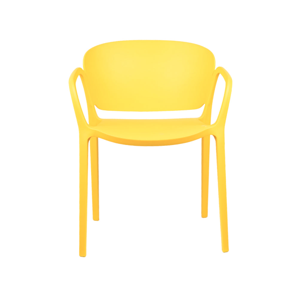 Buy Hangy PVC Cafe Chairs With Arm Rest Green Color at Wholesale Price ...