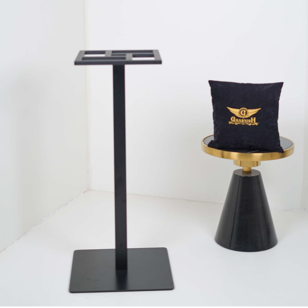 Buy Icon MS Single Pillar Bar Table Base 2 Seater– Gharnish
