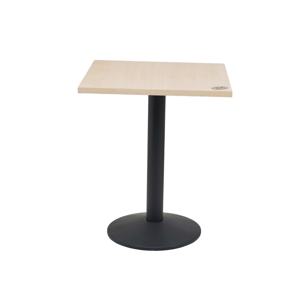 Buy MS Round Single Pillar Table Base Beige Top at Wholesale Price in ...