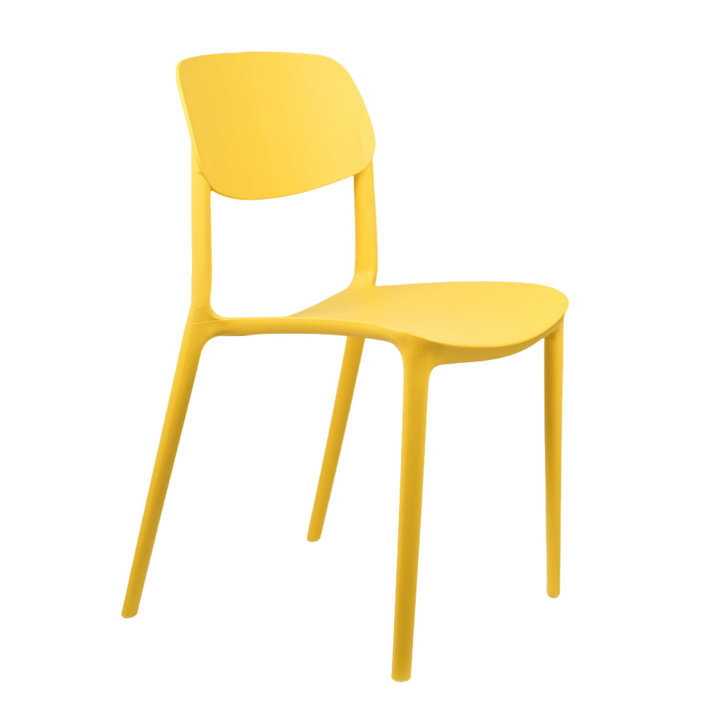 Buy Vibe Yellow Cafe Chair at Wholesale Price in India– Gharnish