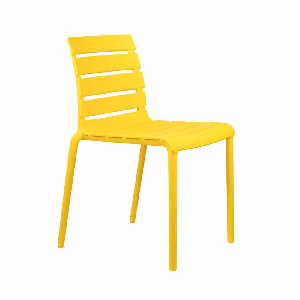 Viva Yellow Cafe Chair– Gharnish