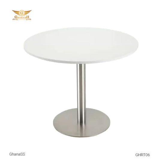 Ghana SS - Restaurant / Cafe Round Dining Table with SS Wholesale ...